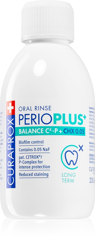 Curaprox Perio Plus+ Balance 0.05 CHX mouthwash | notino.co.uk