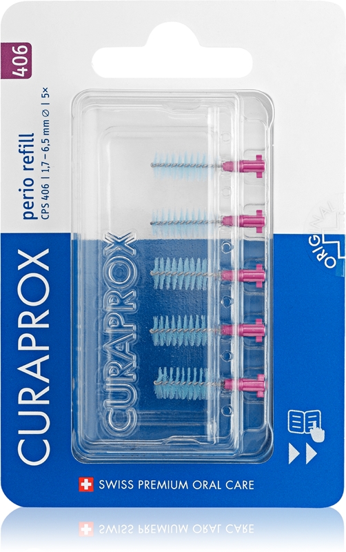 Curaprox CPS 406 Perio brossettes interdentaires | notino.fr
