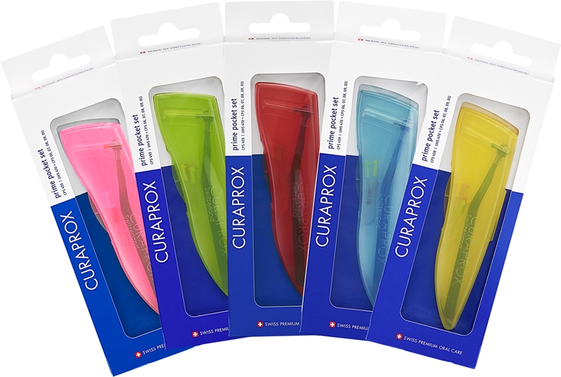 Curaprox 459 Blister Prime Pocket Set Interdentale Tandenragers | notino.nl