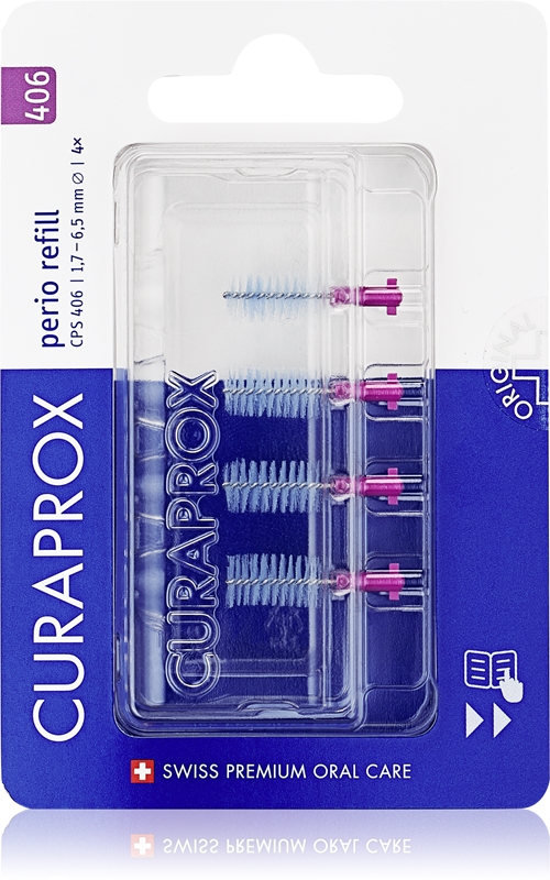 Curaprox CPS 406 Perio fogköztisztító kefék | notino.hu
