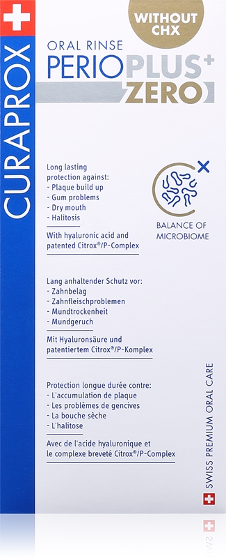 Curaprox Perio Plus Zero collutorio | notino.it