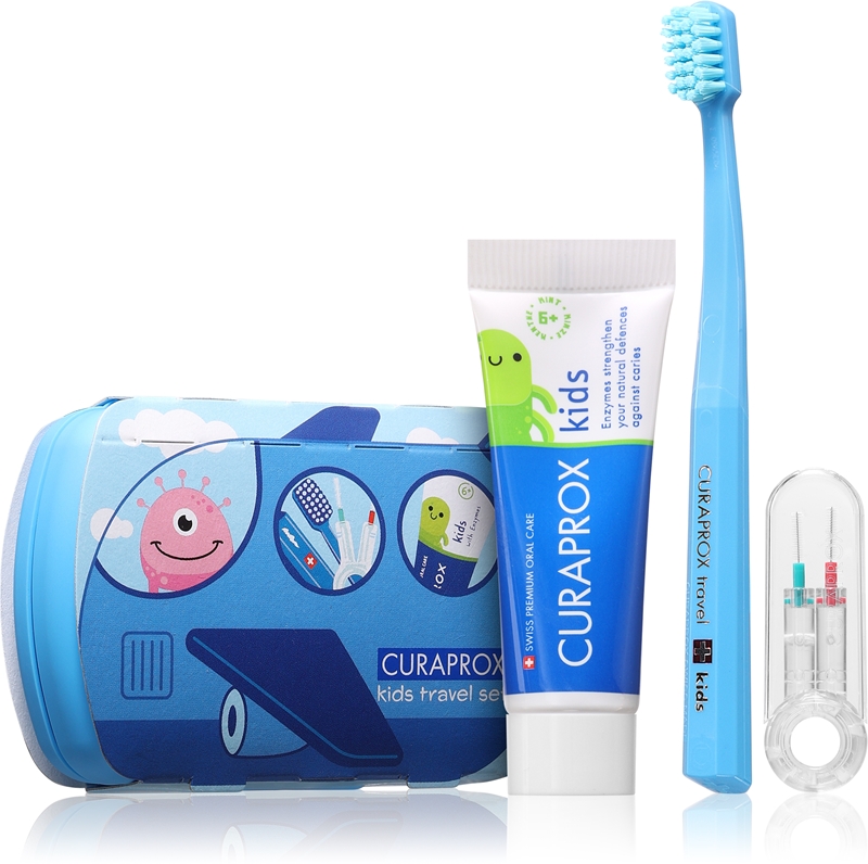 Curaprox Kids Travel Set travel set for teeth, tongue and gums | notino ...