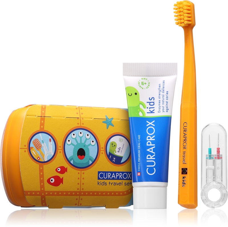 Curaprox Kids Travel Set Travel Kit for teeth, tongue and gums | notino.ie
