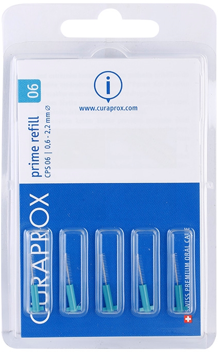 Curaprox Prime Refill CPS 5 Stück Interdental-Ersatzbürsten in der ...