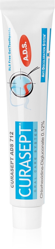 Curasept ADS 712 toothpaste against gum bleeding and periodontal ...