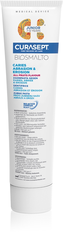 Curasept Biosmalto Junior toothpaste for children | notino.co.uk
