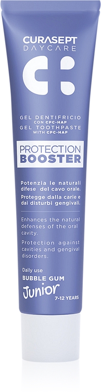 Curasept Daycare Protection Junior Booster toothpaste for children ...