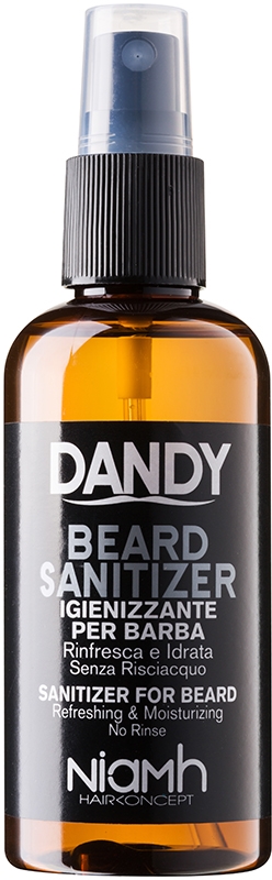 Прегледи на DANDY Beard Sanitizer почистващ спрей безотмиване за ...