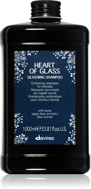 Davines Heart of Glass Silkening Shampoo Gentle Cleansing Shampoo for ...