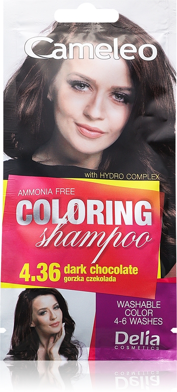 Delia Cosmetics Cameleo Coloring Shampoo toning shampoo for hair ...