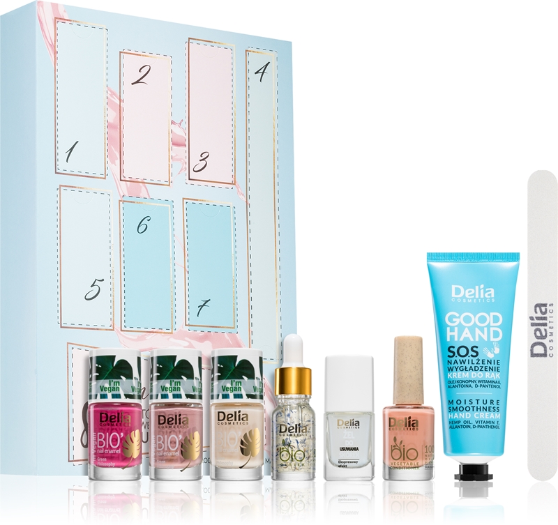 Delia Cosmetics Beauty Nail Set Nude set (for hands and nails) | notino.ie