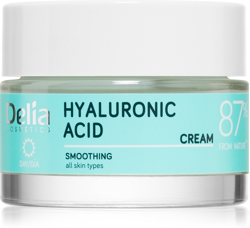 Delia Cosmetics Hyaluronic Acid crema facial con ácido hialurónico ...