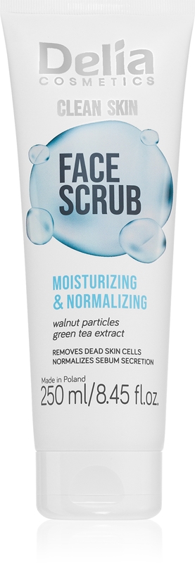 Delia Cosmetics Clean Skin Moisturising Facial Scrub | notino.ie