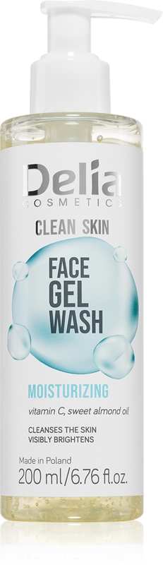 Delia Cosmetics Clean Skin Moisturizing Cleansing Gel for the face ...