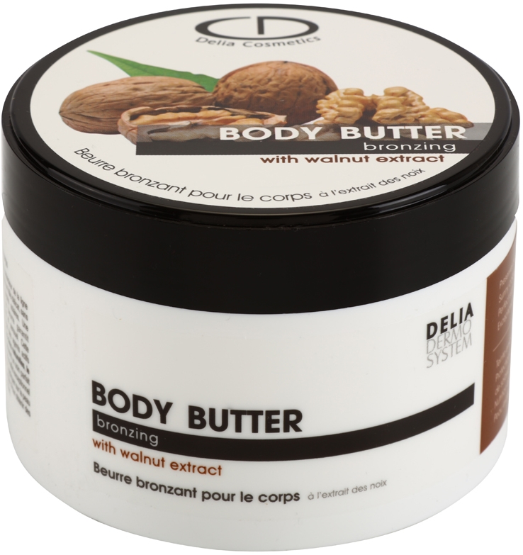 Delia Cosmetics Dermo System Self-Tanning Body Butter with Nut Extract ...