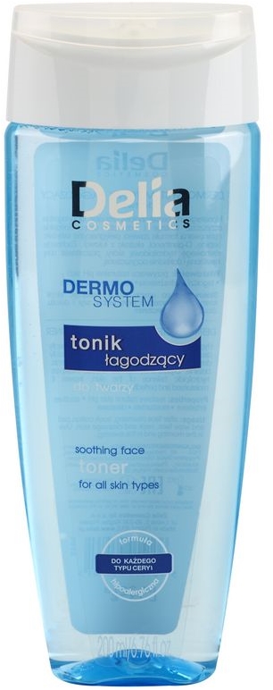 Delia Cosmetics Dermo System очищуючий та заспокоюючий тонік | notino ...
