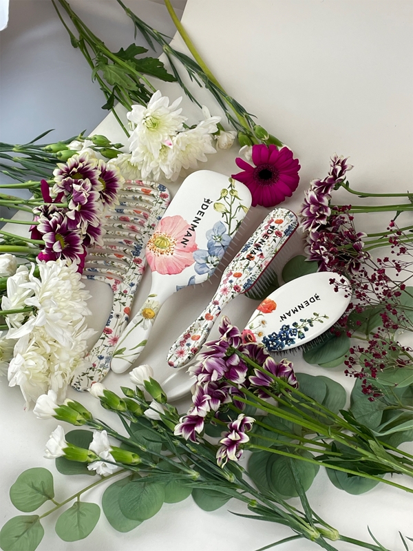Denman Floral Fantasies D28 Wide Tooth Detangler Comb Гребінець для волосся | notino.ua ...