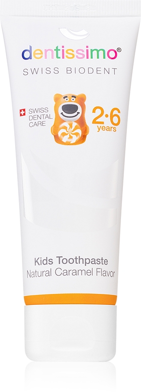 Dentissimo Toothpaste Kids toothpaste for children without fluoride ...