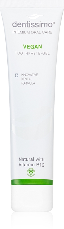 Dentissimo Toothpaste-Gel Natural with Vitamin B12 Hammastahna ...