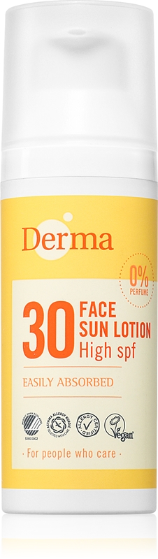 Derma Sun Lotion leite solar facial SPF 30 | notino.pt