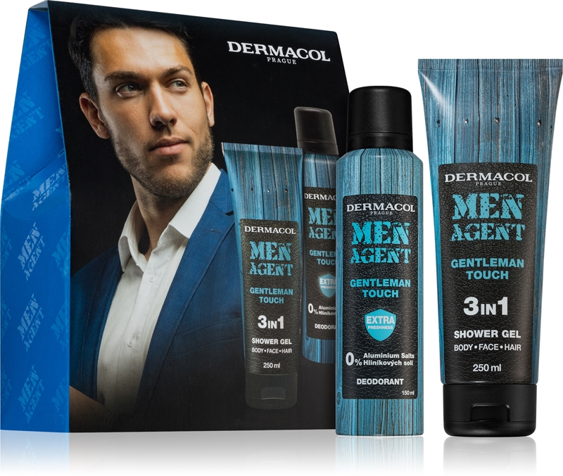 Dermacol Men Agent Gentleman Touch Gift Set for the body for men ...