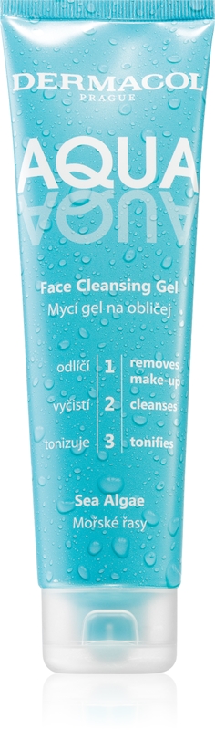 Dermacol Aqua Aqua измиващ гел за лице | notino.bg