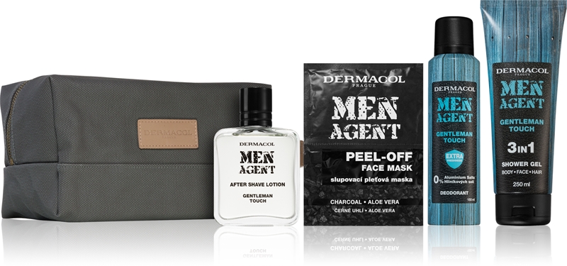 Dermacol Men Agent Gentleman Touch Gift Set for body and face for men ...