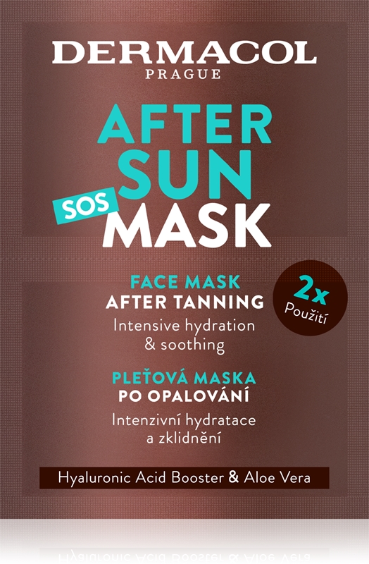 Dermacol After Sun máscara hidratante e apaziguadora pós-solar | notino.pt