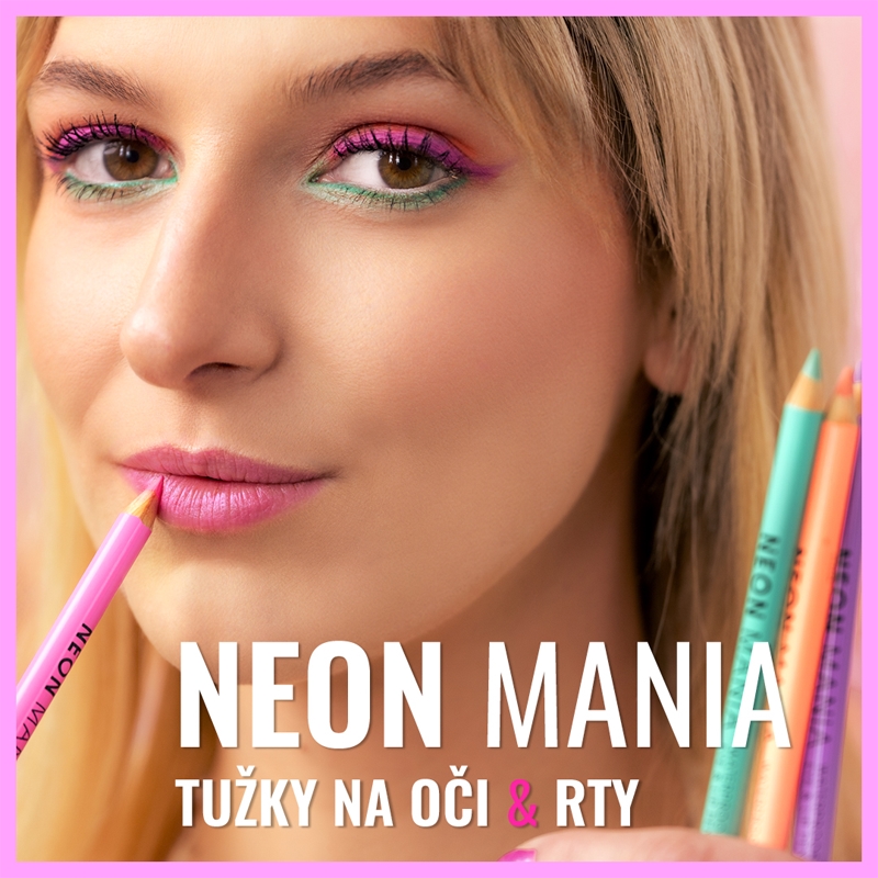Dermacol Neon Mania ceruzka na oči a pery vodeodolná | notino.sk