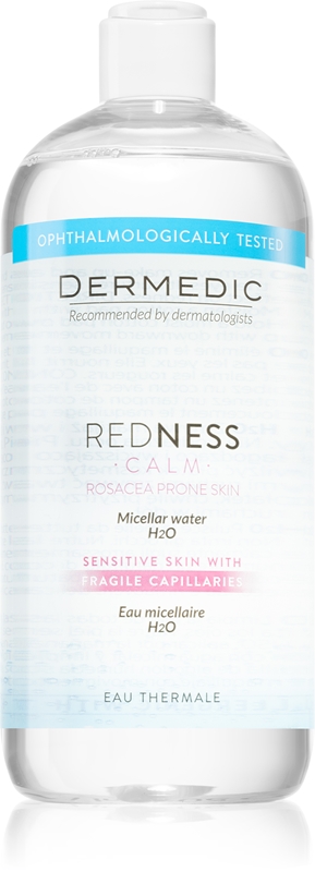 Dermedic Redness Calm micellar water for sensitive, redness-prone skin ...