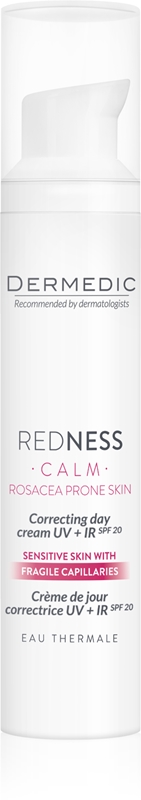 Dermedic Redness Calm creme corretor para pele sensível e com ...