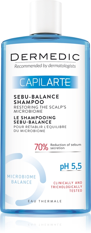 Dermedic Capilarte deep cleansing shampoo for oily scalp | notino.co.uk