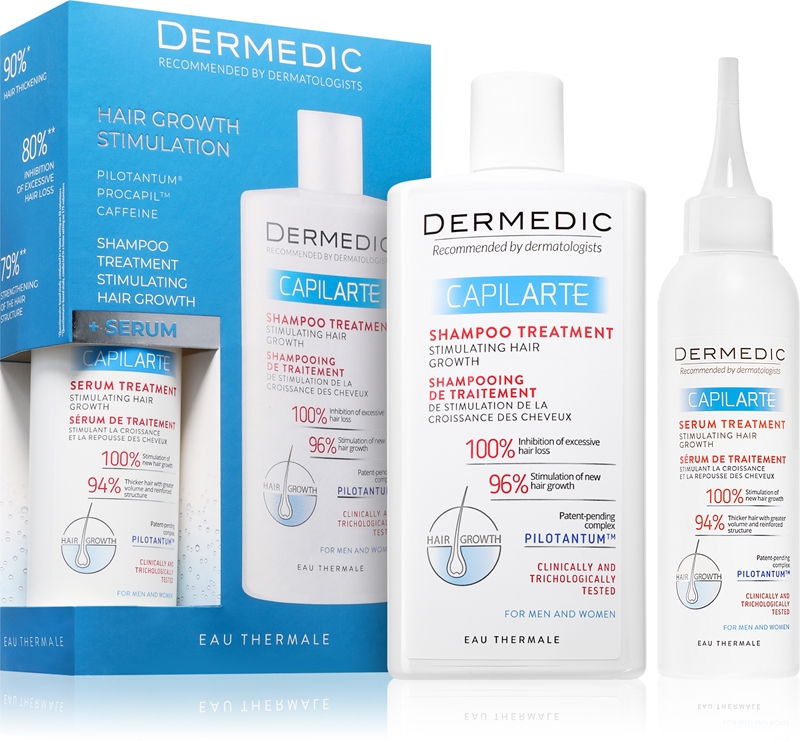 Dermedic Capilarte gift set for hair growth stimulation | notino.co.uk