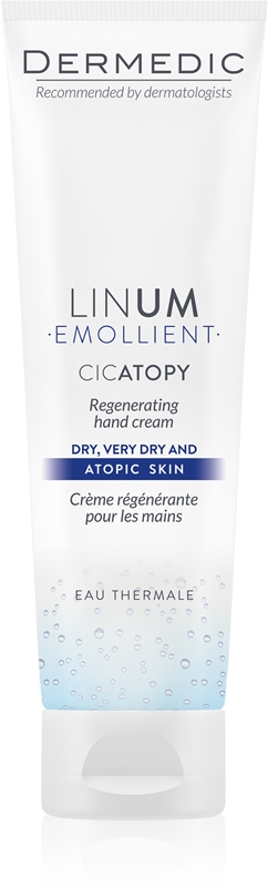 Dermedic Linum Emolient Restoring Cream for hands | notino.ie