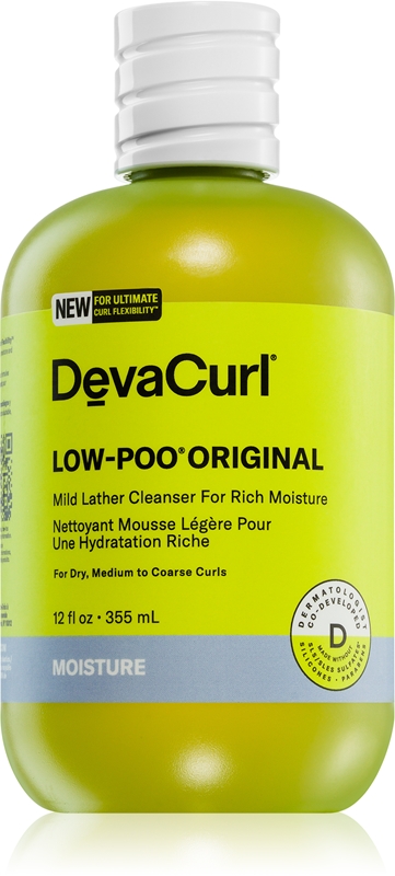 DevaCurl Low-Poo® Original почистващ шампоан за чуплива и къдрава коса | notino.bg