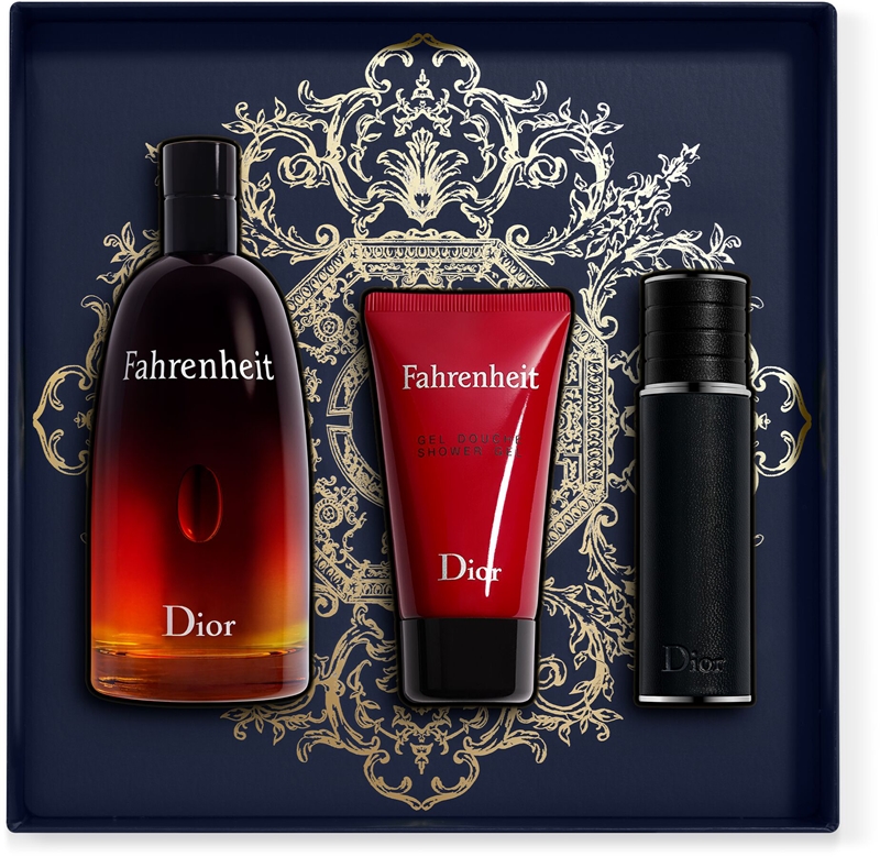 DIOR Fahrenheit coffret parfum - eau de toilette, gel douche et ...