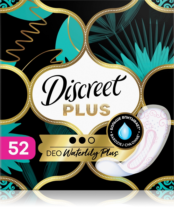 Discreet Waterlily Plus panty liners | notino.ie