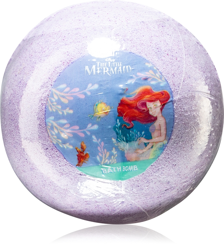 Disney The Little Mermaid Bath Bomb Purple bath bomb for children ...