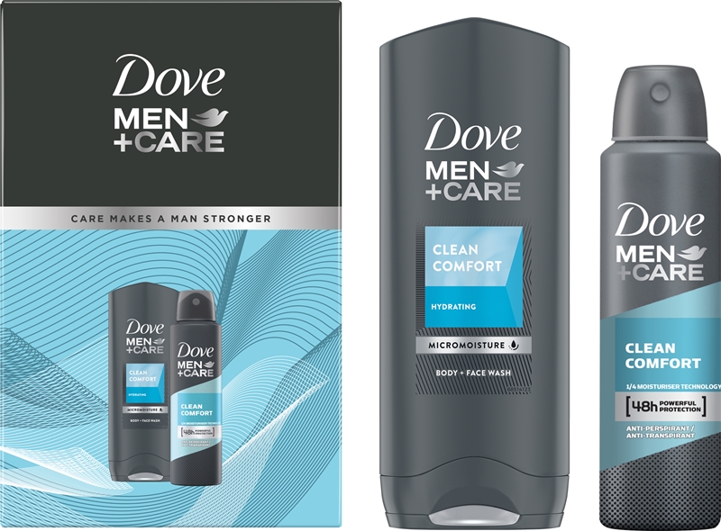 Dove Men+Care gift set (for face and body) | notino.co.uk
