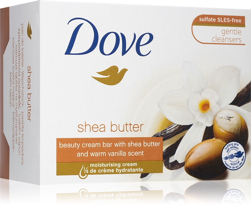 Dove Purely Pampering Shea Butter & Vanilla kremowa tabletka do mycia