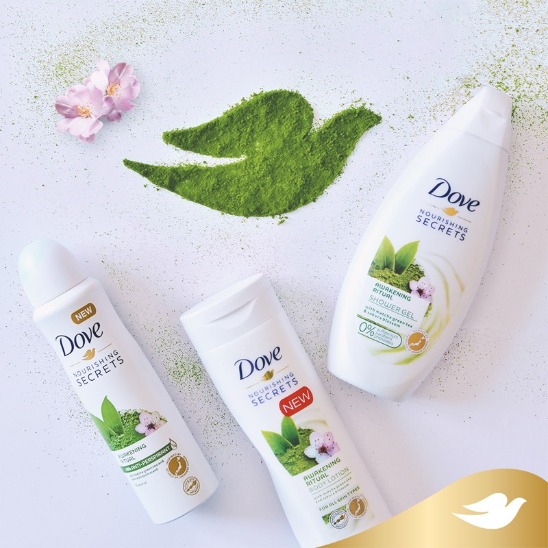 Dove Nourishing Secrets Awakening Ritual antiperspirant spray with 48 ...