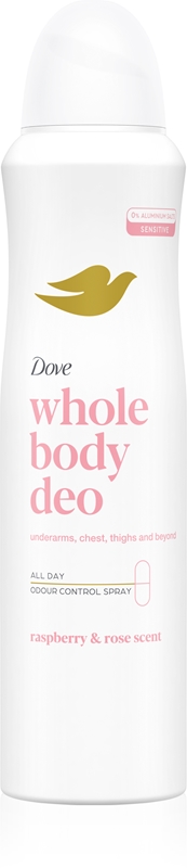 Dove Raspberry & Rose Deodorant Spray for the body | notino.ie