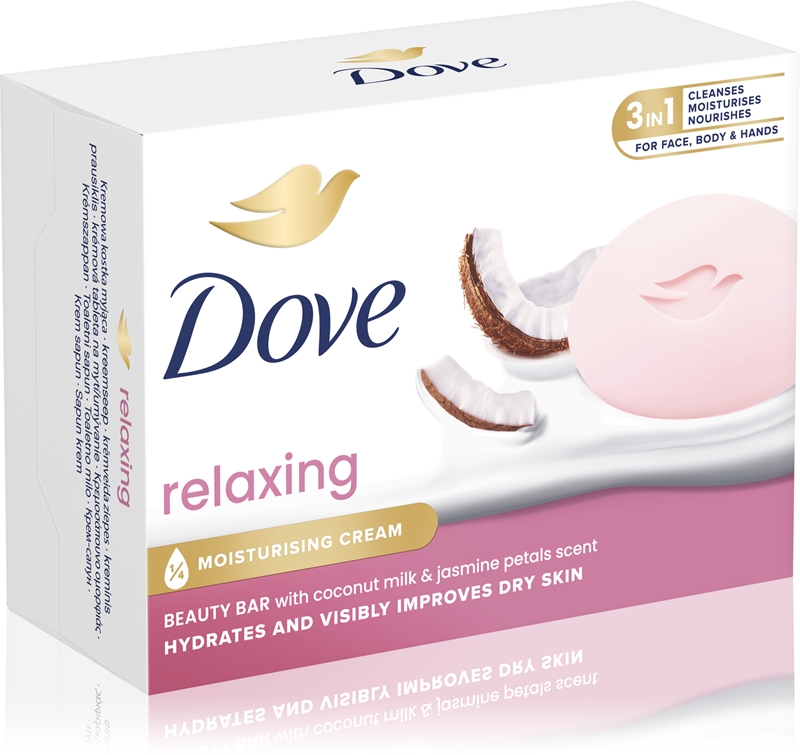 Dove Relaxing Coconut Creamy Tablet for Washing | notino.ie
