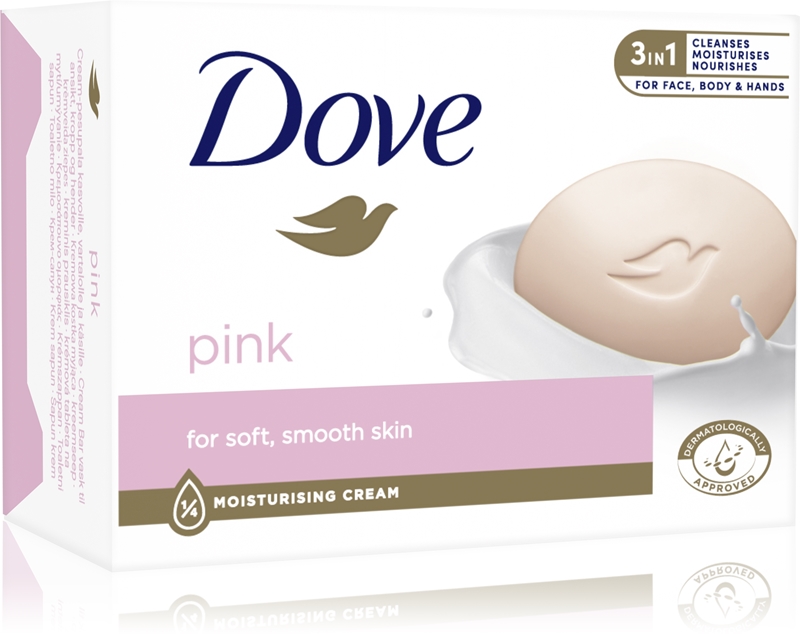 Dove Pink очисне тверде мило | notino.ua | Великий асортимент