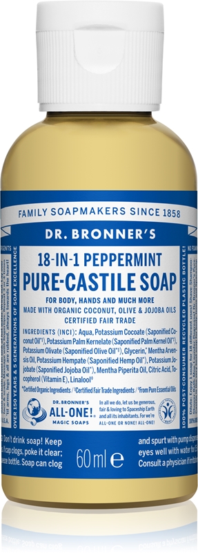 Dr. Bronner’s Peppermint Universal Liquid Soap | notino.ie
