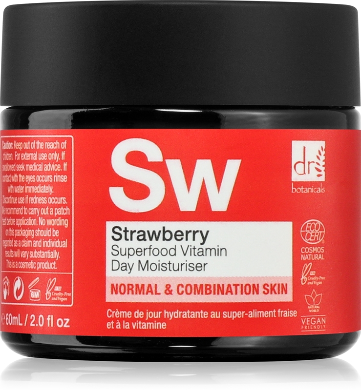 Dr Botanicals Strawberry Moisturizing Day Cream | notino.ie