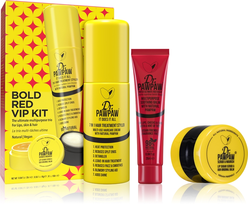 Dr. Pawpaw Bold Red VIP Kit Gift Set | notino.ie