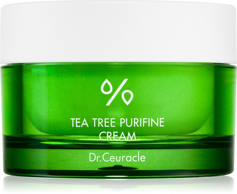 Dr.Ceuracle Tea Tree Purifine 80 soothing face cream with tea tree ...