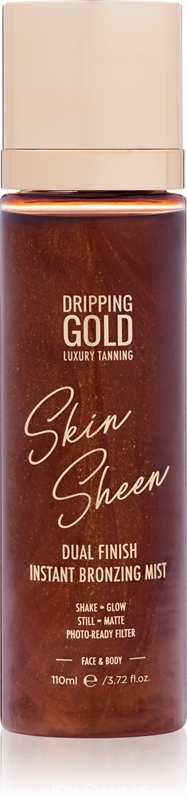 Dripping Gold Luxury Tanning Skin Sheen bronzing mist voor het Lichaam ...