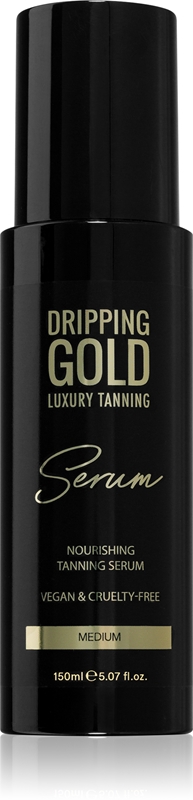 Dripping Gold Luxury Tanning Serum self-tanning product for body and ...